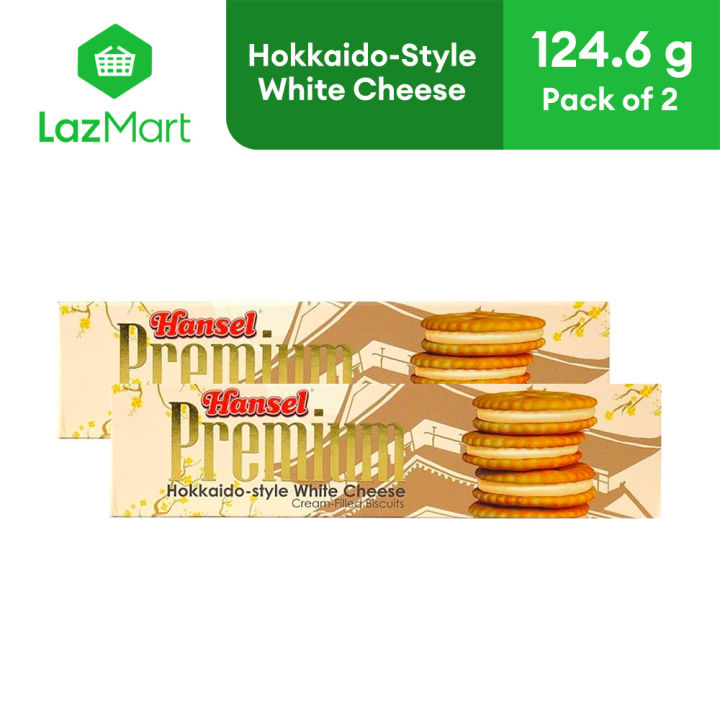 Hansel Premium Hokkaido-Style White Cheese 124.6g - Pack of 2 | Lazada PH