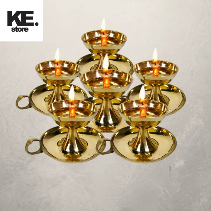 Sampat Pyali Vilakku/Deepam / Oil Lamp / Agal Vilakku /Prayer Item ...