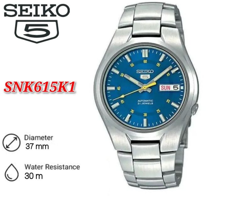 Seiko 5 Sports Automatic SNK615K1 Men's Watch | Lazada
