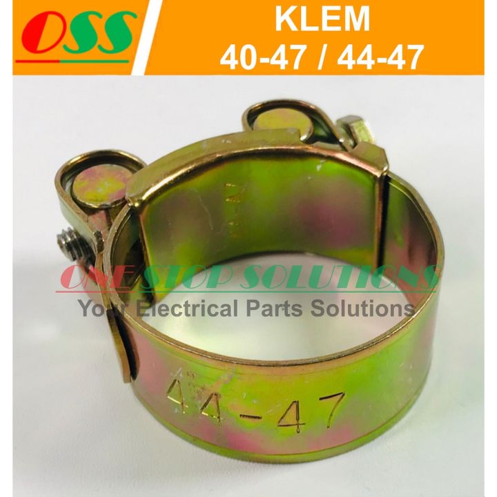 KLEM SUPERIOR ATAU CLAMP SUPERIOR ATAU HEAVY DUTY HOSE CLAMP 40-47 / 44 ...