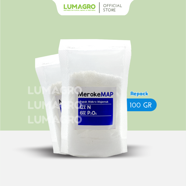 Pupuk Meroke MAP Repack 100gr Membantu Pertumbuhan Akar dan Daun ...