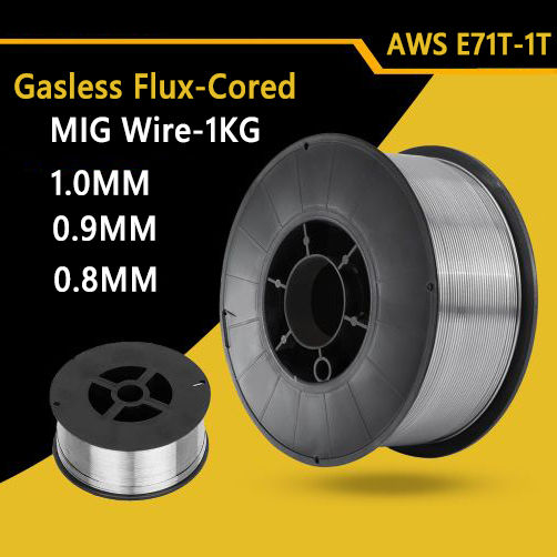 1kg/5KG MIG Wire Gasless Flux Cored E71T-11 Mild / Carbon Steel welding flux wire 0.8mm 0.9mm 1 ...