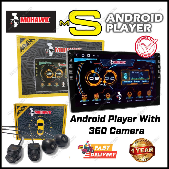 Mohawk MS Series Car Android Player 100% Original With 3D 360 Reverse ...
