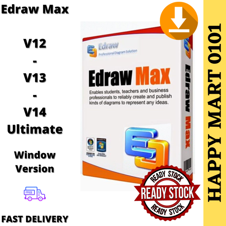 EdrawSoft Edraw Max v12 | v13 | v14 ULTIMATE Edition l Latest 2025 l ...