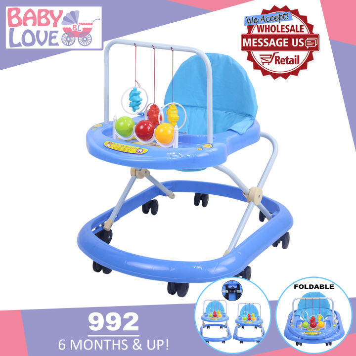 Baby Love 992 Jinjin's Children Car Baby Walker with Adjustable Height ...