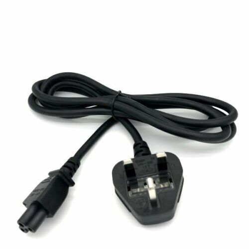 3 Prong (Mickey Mouse), UK 3 Pin AC Laptop Power Cable 1.8M | Lazada ...