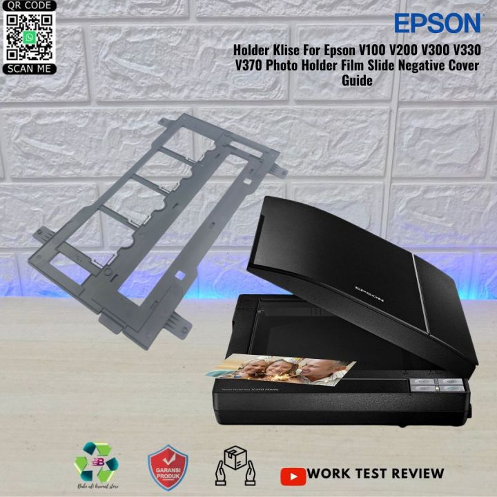 Holder Klise Slide dan 35mm Scanner Epson V100 V200 V300 V330 V370 ...