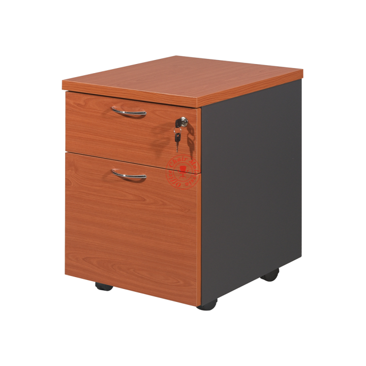 Mobile Pedestal 1 Drawers + 1 Filling (1D1F) / 1 Laci + 1 Fail Bergerak / Office Cabinet / Side ...
