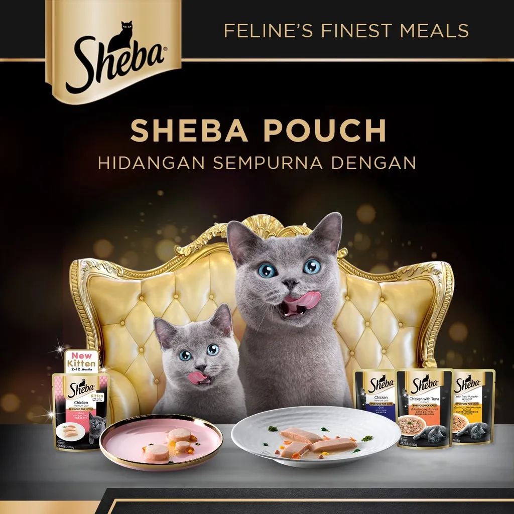 Sheba Pouch Tuna 70g Wet Cat Food | Lazada