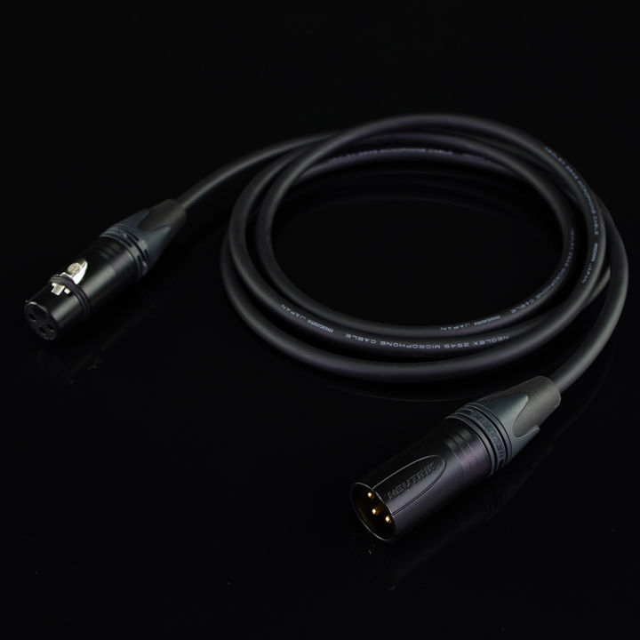PUROVOZ handmade Japan Original mogami cable 2534 xlr male and female microphone speaker cable ...