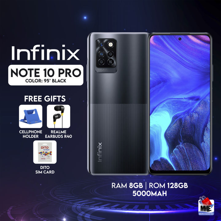 Infinix Note 10 PRO MLBB Edition Smartphone 8GB RAM + 128GB ROM Helio ...