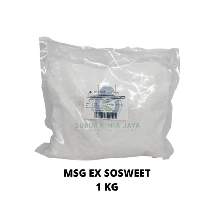 MSG Ex SoSweet / Monosodium Glutamate / Micin 1 Kg | Lazada Indonesia