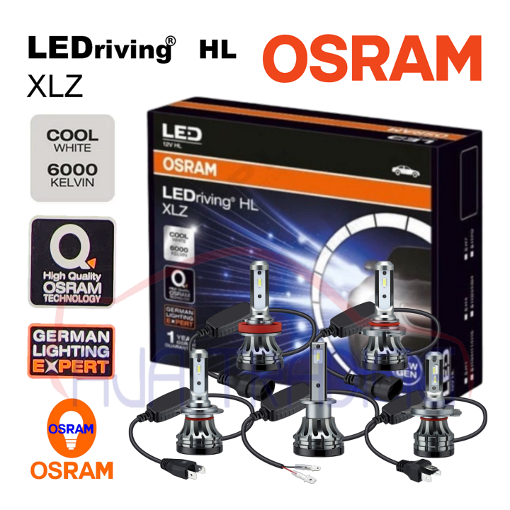 OSRAM LED LEDriving HL XLZ 6000K 1800 Lumens 12V Headlight / Foglight / H1, H4, H7, H8, H11, H16 ...