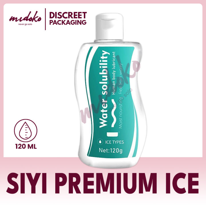 Midoko Ice Types Lubricant for Sex 120ml Water Soluble Waterbased Lube | Lazada PH