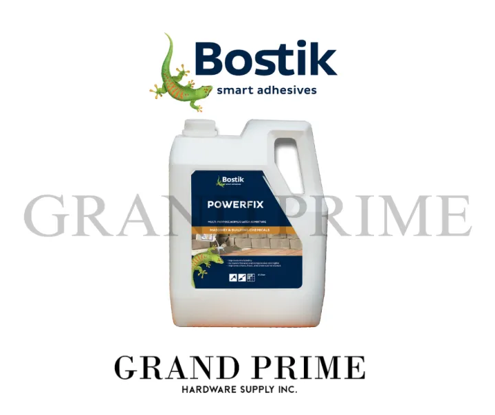 Bostik Powerfix 4L - Multi-Purpose Acrylic Latex Admixture for Superior ...