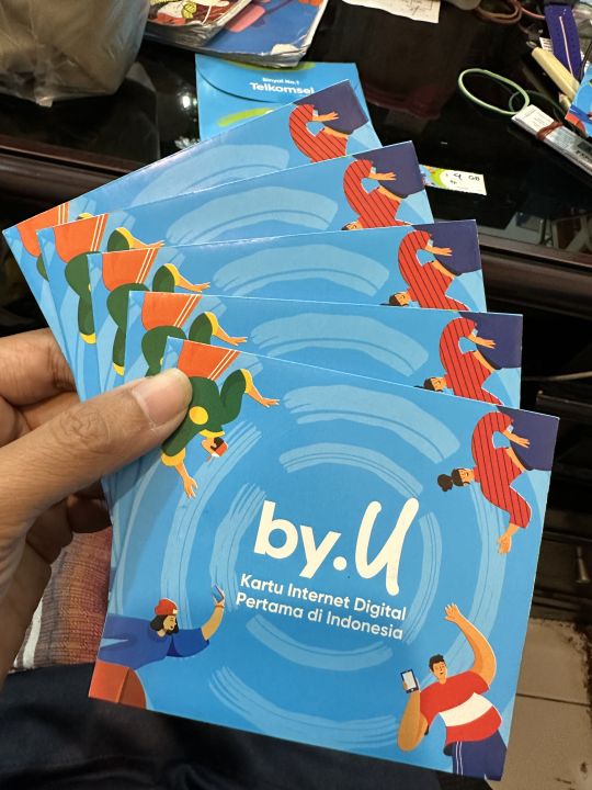 kartu kuota perdana byu telkomsel 3GB 7GB | Lazada Indonesia