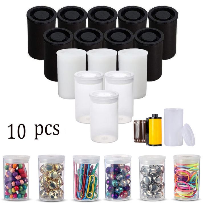Ministar 10Pcs 33x54 mm Plastic Cans Empty Bottle Seal Film Case ...