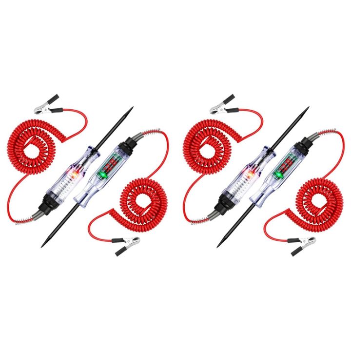 () Test Light 4PCS, 6V-24V DC Car Circuit Tester Light and Digital LCD ...