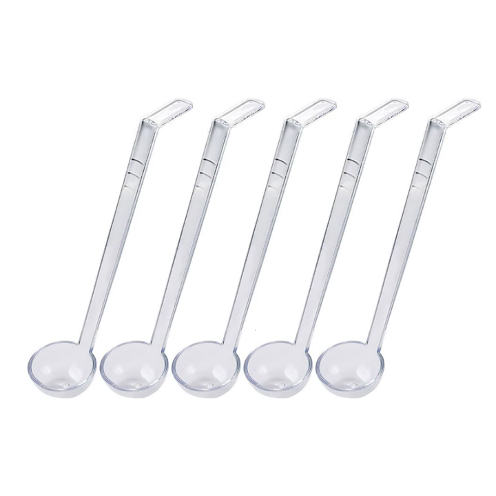 Clear Plastic Clear Plastic Soup Ladle Mini Ladles Perfect For Buffets ...