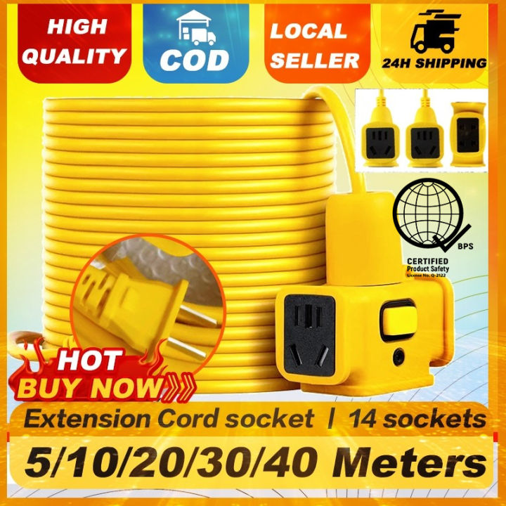 Zeus Extension Wire Heavy Duty Extension Wire Meters 5/10/20/30/40M ...