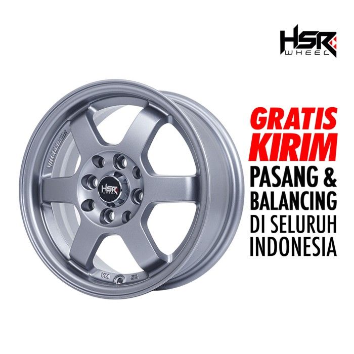 Velg Mobil Ring 14 HSR TOKYO - PCD H8X100-114,3 ET35 SMG | Lazada Indonesia