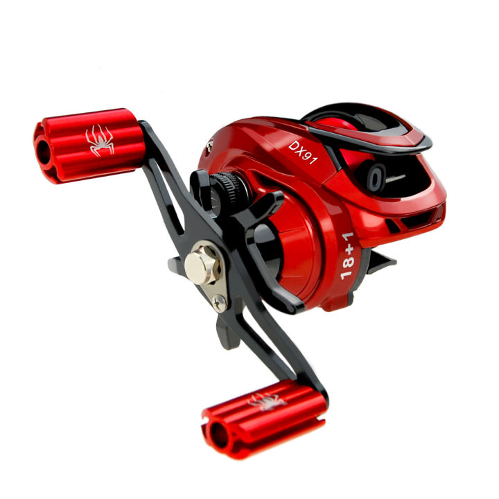 DX91 Series 2 Spool 18+1BB Baitcasting Reel Magnetic Brake Centrifugal ...