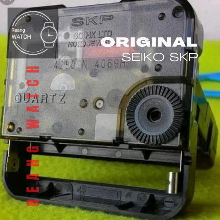 MESIN JAM DINDING SEIKO SKP SWEEP ORIGINAL -DETAK - detak | Lazada ...