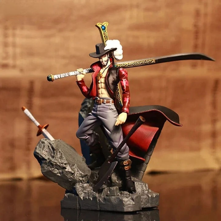 15CM ONE PIECE Figures Eagle eye Dracule Mihawk Anime Figure Top War ...