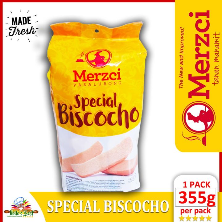 🔥 Merzci Special Biscocho Big Pack 355g 1 Pack | Merzci Pasalubong ...