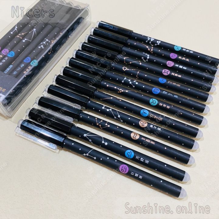 Erasable Gel Pen Black ink K1364 0.5mm 12pcs | Lazada PH