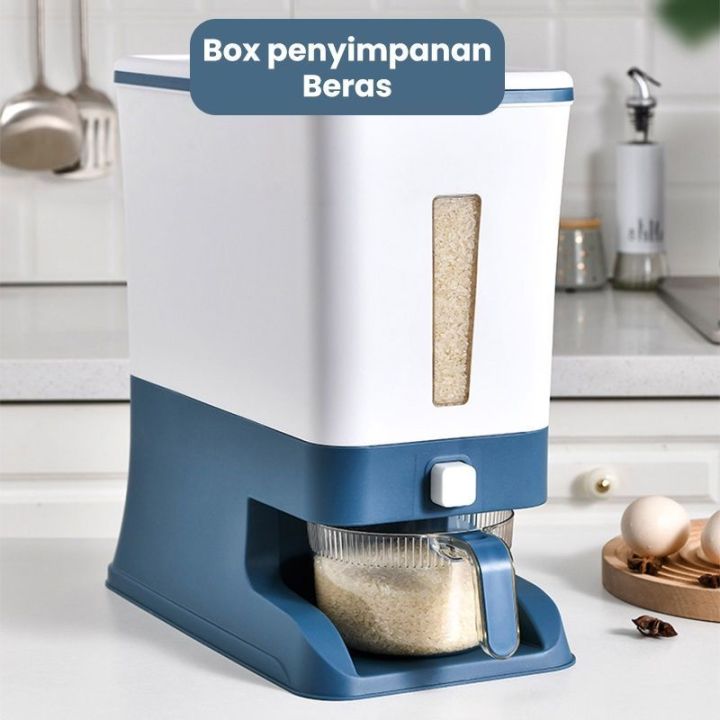 Dispenser Beras 12kg | Lazada Indonesia