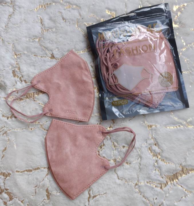 (ACTUAL PICTURE) New mask 2022 4D Mouson Brand Fashion mask Disposable ...