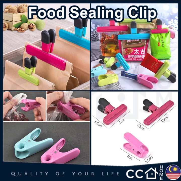Food Sealing Clip Multi Function Food Clip Plastic Bag Clip Snacks Tea ...