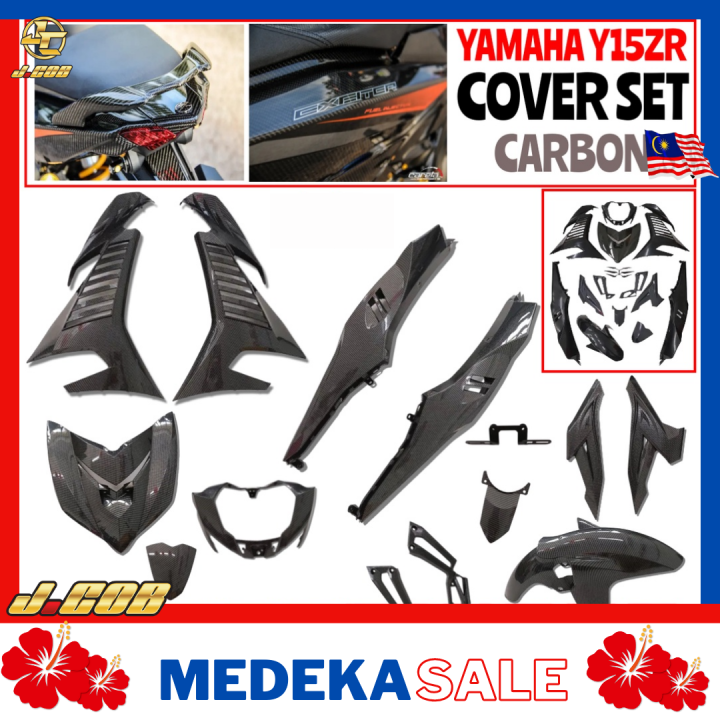 YAMAHA Y15ZR V2 COVER SET CARBON | Lazada