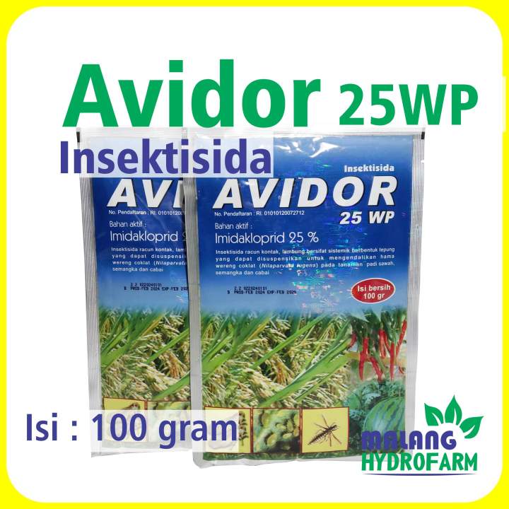 Insektisida Avidor 25 WP 100 gram pestisida sistemik obat pembasmi hama ...