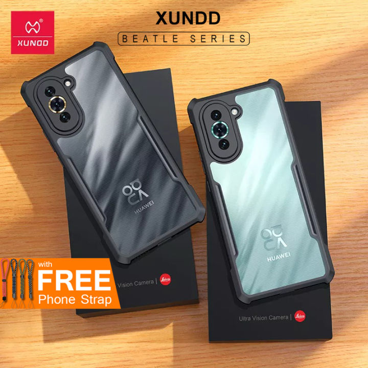 Xundd [ORIGINAL] Beatle Clear Hybrid Shock Proof Armor Case for Huawei Nova 10 / Nova 10 Pro ...
