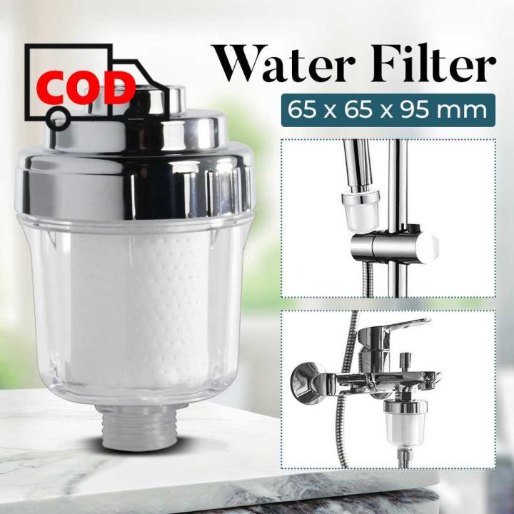 Filter Air Saringan Shower Mandi Water Purifier Koneksi Universal 1/2 ...