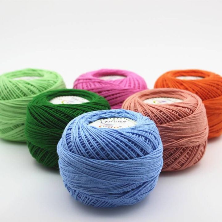 ☂♦ 3 Lace Thread Pure Cotton Milk Yarn Ball Crochet diy Hand-Knitted ...