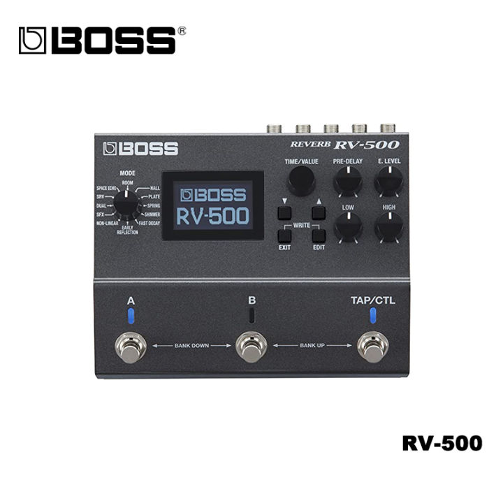 แป้นเหยียบกีต้าร์โปรเซสเซอร์ BOSS Reverb (RV-500) | Lazada.co.th
