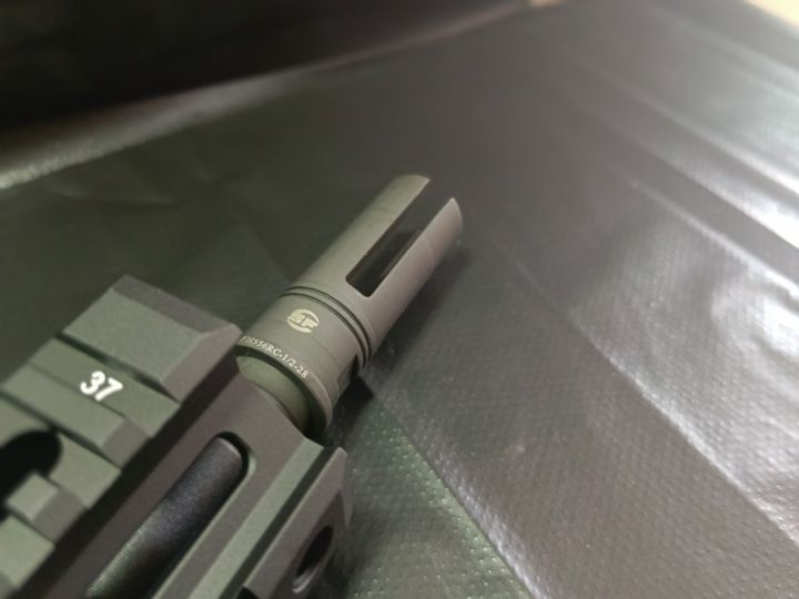 SUREFIRE WARDEN steel fire hat WARCOMP metal phosphating 556 silencing ...