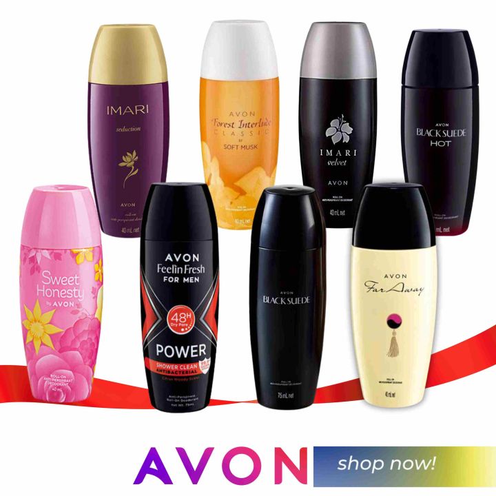 AVON Anti-Perspirant Roll-On Deodorants-Authentic | Lazada PH