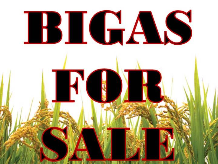 BIGAS FOR SALE LAMINATED SIGNAGE A4 SIZE | Lazada PH