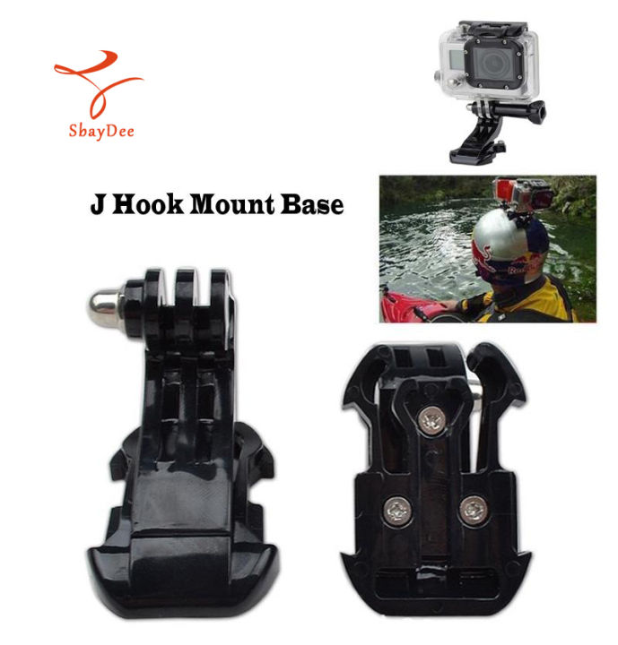 J Hook Base GoPro Connector อุปกรณ์ต่อกับกล้องโกโปร กล้องแอคชั่นทุกรุ่น ...