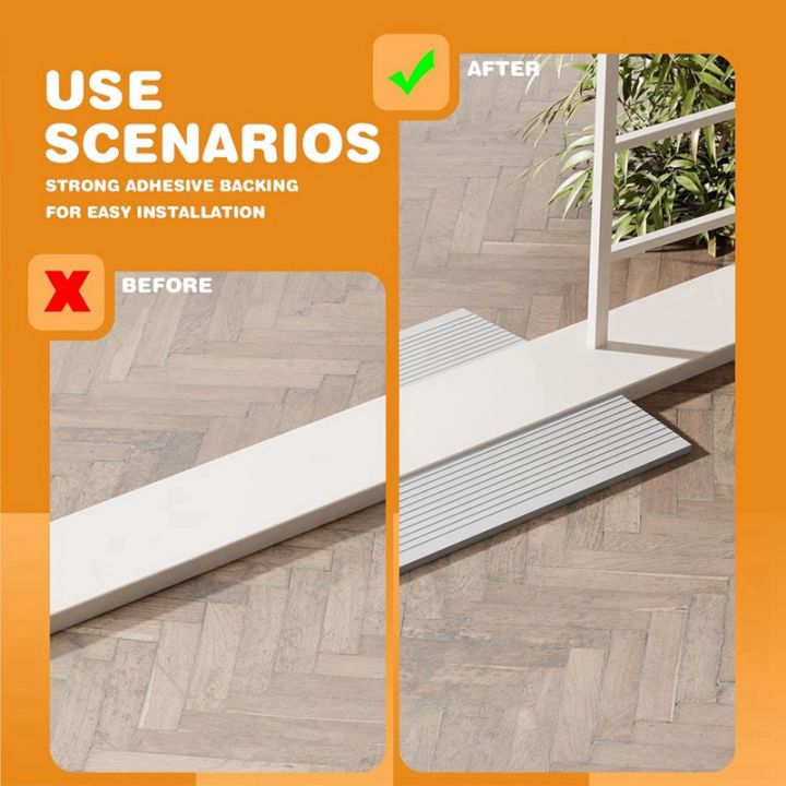 Threshold Ramps for Doorways Self Adhesive Threshold Ramp for Doorways ...