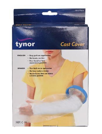 Tynor Cast Cover arm พลาสติกกันน้ำเมื่ออาบน้ำที่แขน พลาสติกกันน้ำ ...