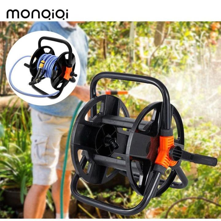 Garden Hose Reel Cart Water Pipe Storage Rack Hose Bracket Pipe ...