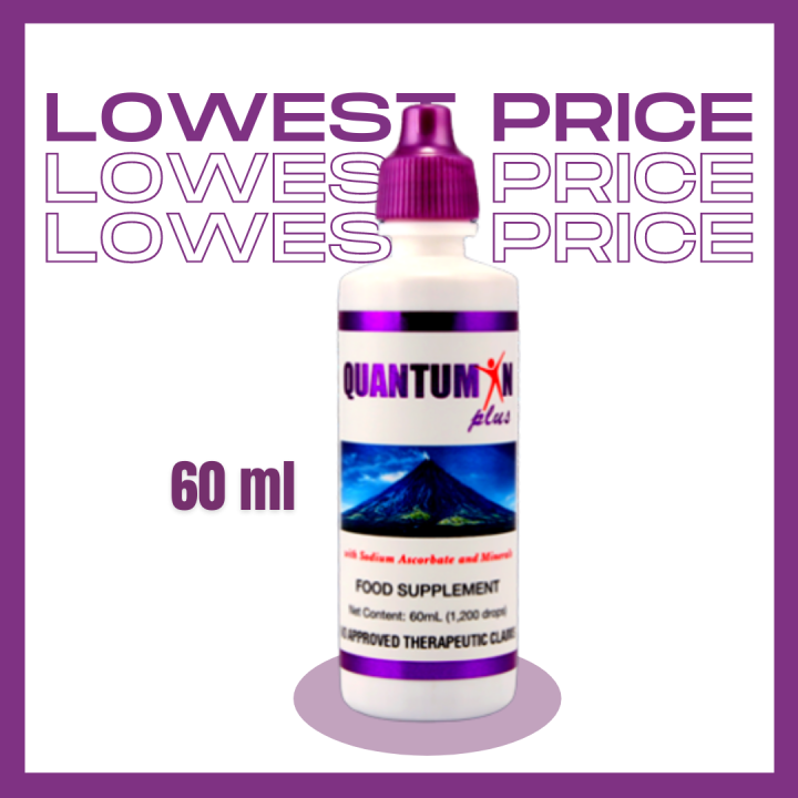 [FOOD SUPPLEMENT] QUANTUMIN PLUS MIRACLE DROPS | 60ml | Multi Mineral ...