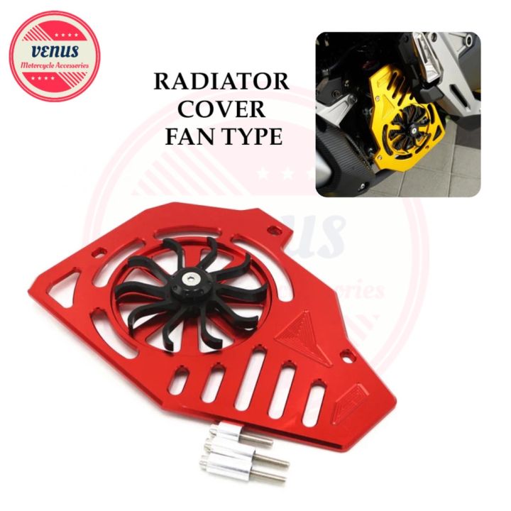 Venus Motorcycle radiator cover fan type click i 125/150,nmax 2020,pcx ...