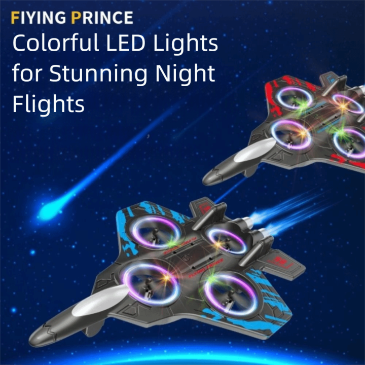 EPP Foam Remote Control Foam Fighter Rechargeable Gravity Sensing Four Motor Helicopter Toy ...