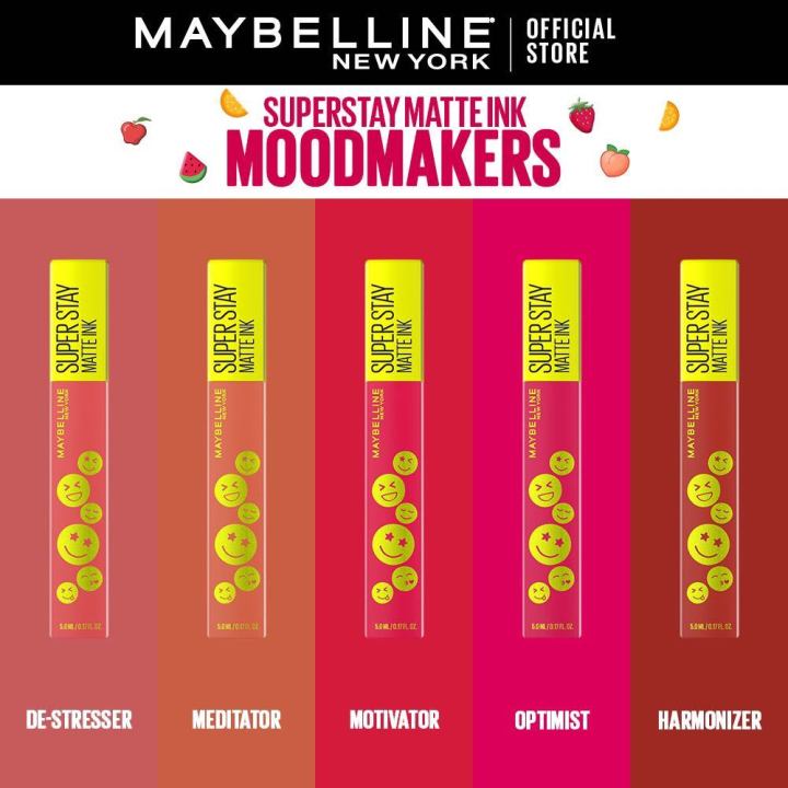 Maybelline Super Stay Matte Ink Moodmakers Liquid Lipstick | Lazada PH